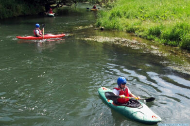 Kanu- und Kajakfahrten auf der Wiesent » Ausflüge & Freizeit-Tipps Franken
